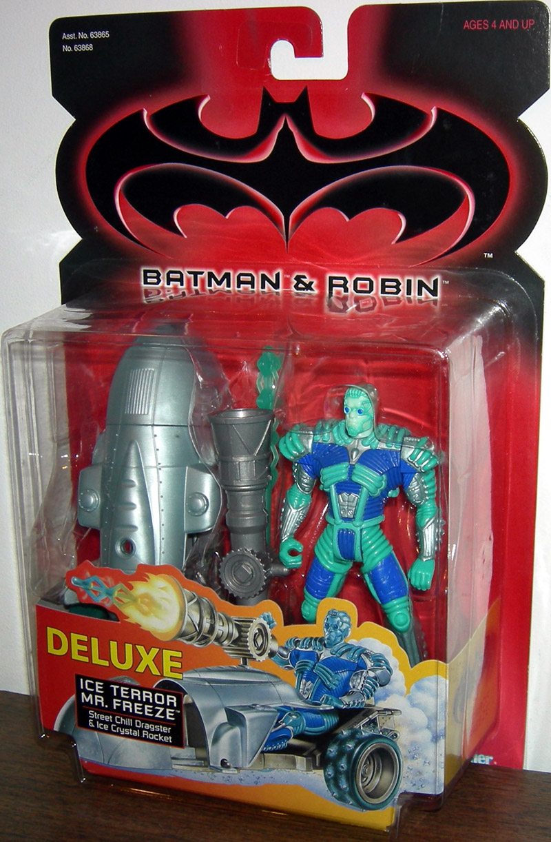 Ice Terror Mr Freeze Batman Robin Movie Deluxe action figure Ice Terror Mr Freeze Batman Robin Movie Deluxe action figure