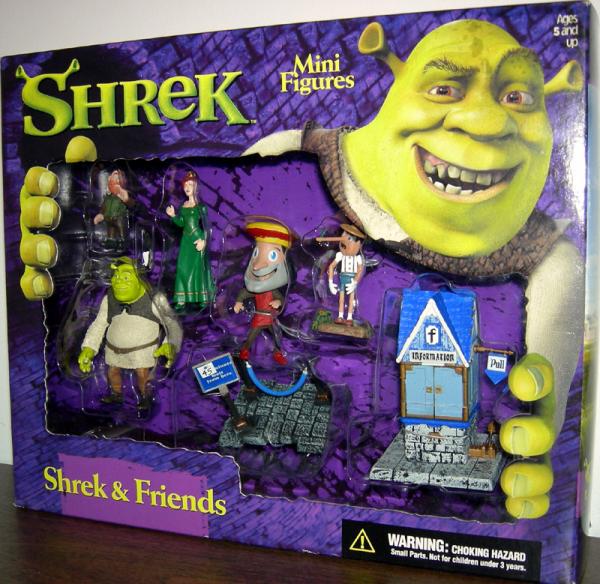 Shrek Friends Mini Figures McFarlane Toys